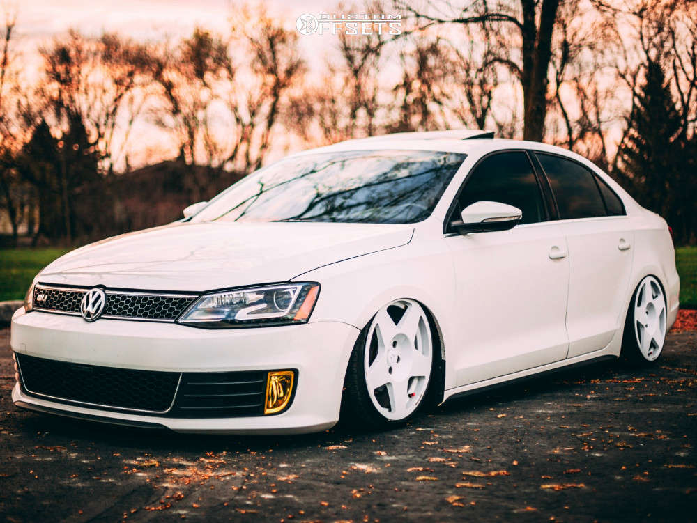 Jetta Gli 2014 Slammed 2014 Volkswagen Jetta SE With 18x9.5 Rotiform