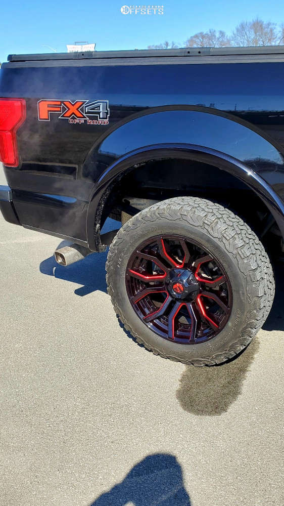 2019 Ford F-150 with 20x9 1 Fuel Rage and 275/55R20 BFGoodrich All ...