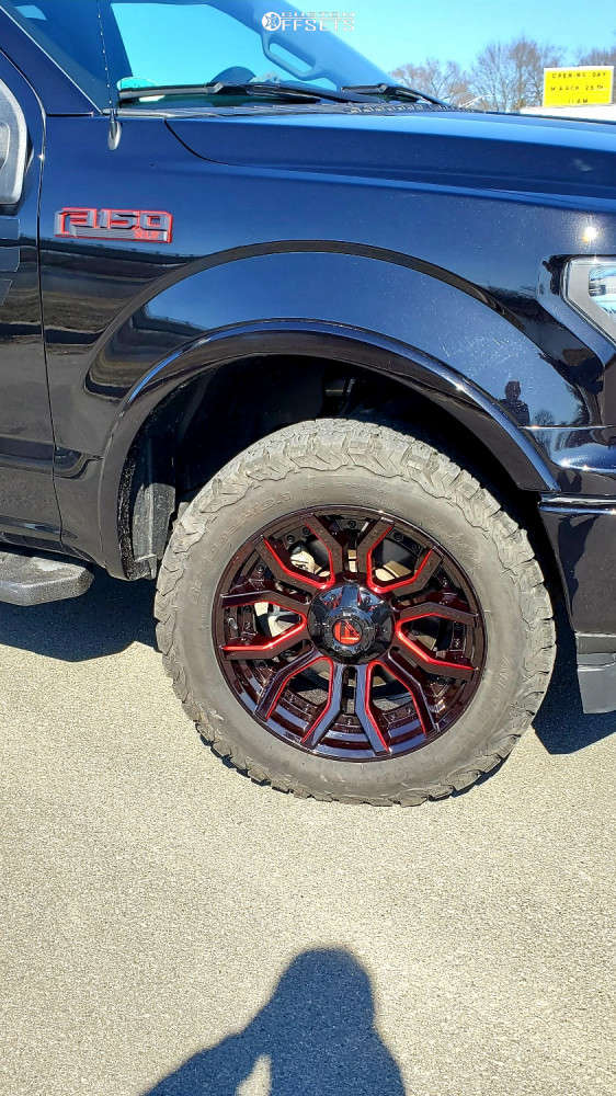 2019 Ford F-150 with 20x9 1 Fuel Rage and 275/55R20 BFGoodrich All ...