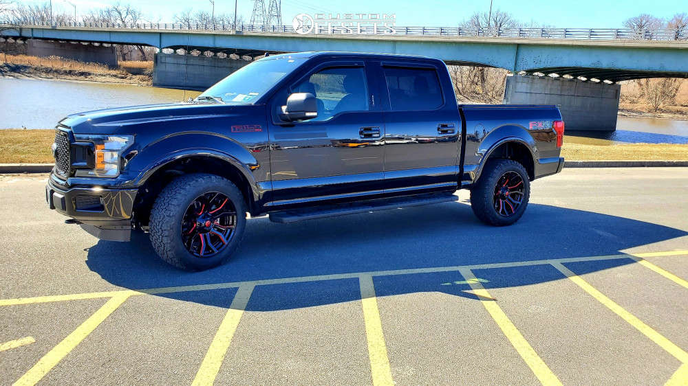 2019 Ford F-150 with 20x9 1 Fuel Rage and 275/55R20 BFGoodrich All ...
