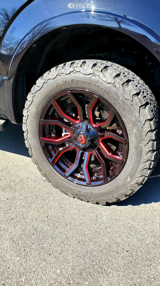 2019 Ford F-150 with 20x9 1 Fuel Rage and 275/55R20 BFGoodrich All ...