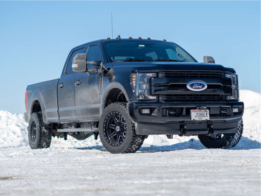2020 Ford F-350 Super Duty with 20x10 -18 Anthem Off-Road Rogue and 33/ ...