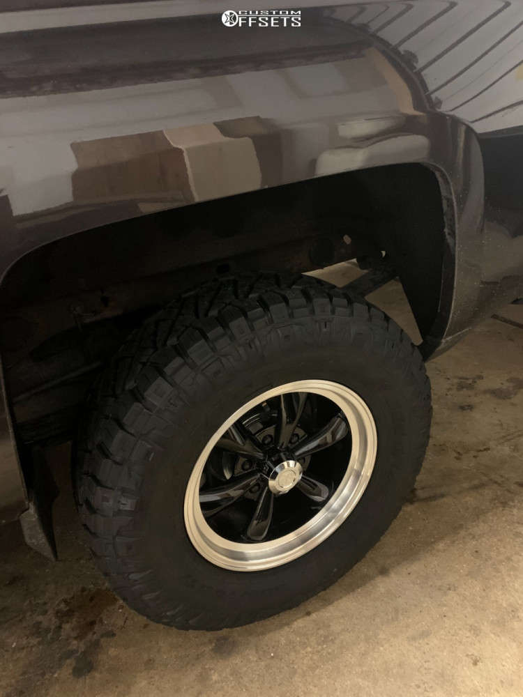 2015 Chevrolet Silverado 1500 with 17x8 Vision Legend 6 and 285/70R17 ...