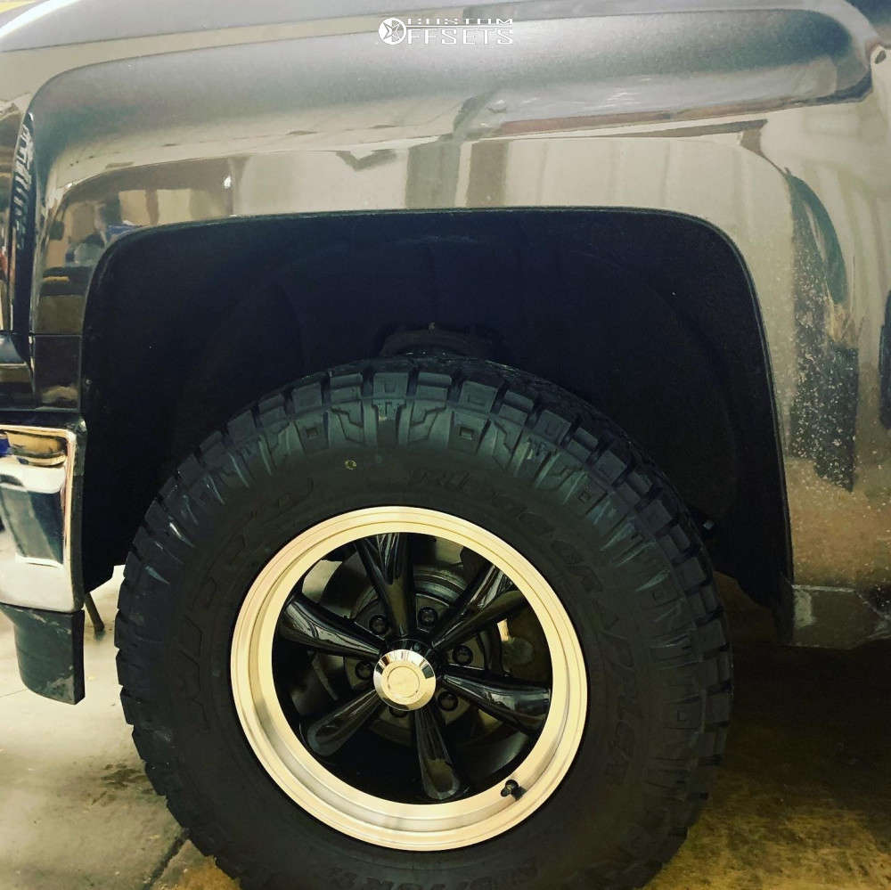 2015 Chevrolet Silverado 1500 with 17x8 Vision Legend 6 and 285/70R17 ...