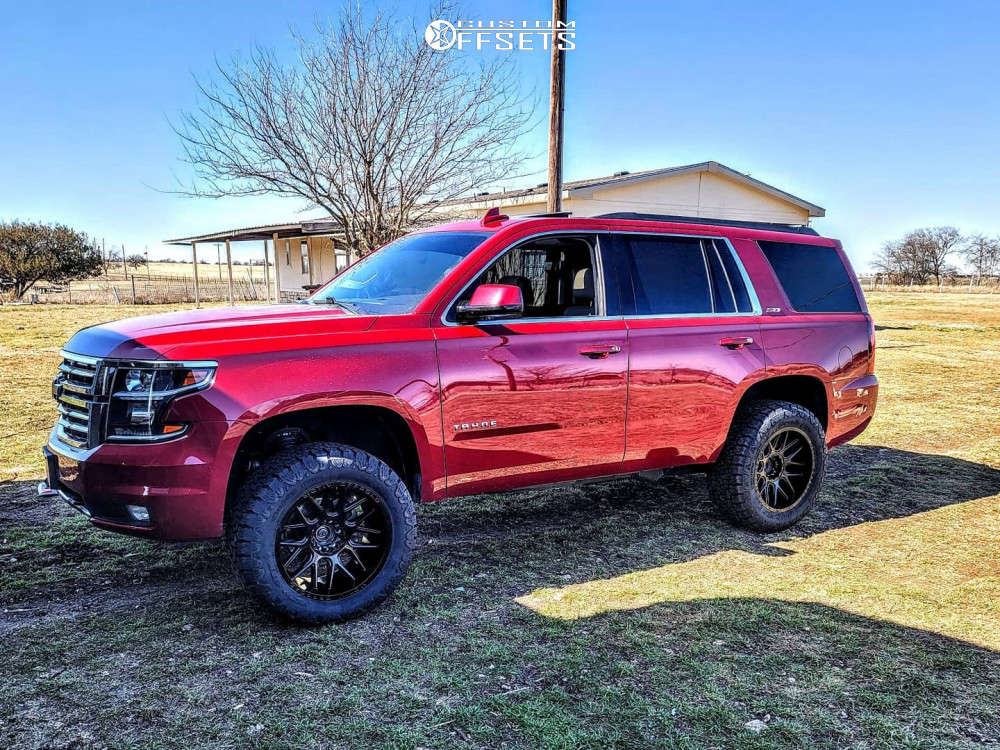 2015 Chevrolet Tahoe with 20x10 -25 Motiv Offroad Magnus and 305/55R20 ...