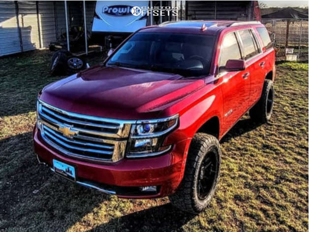 2015 Chevrolet Tahoe with 20x10 -25 Motiv Offroad Magnus and 305/55R20 ...