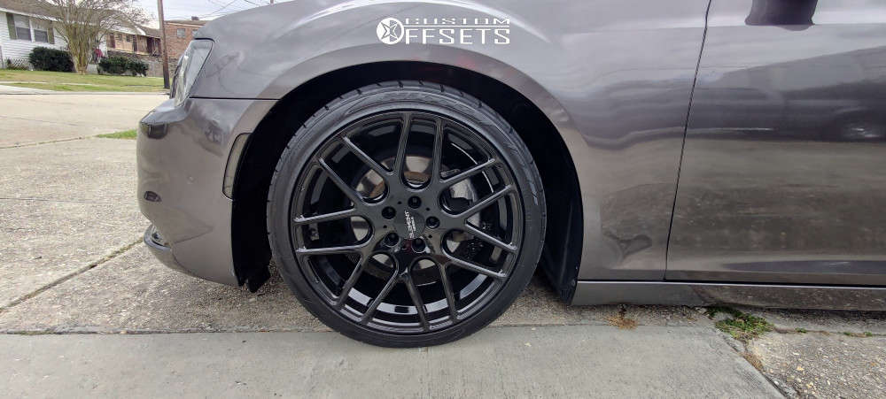 2015 Chrysler 300 with 20x9 20 Element El006 and 255/35R20 Nitto Nt555 ...