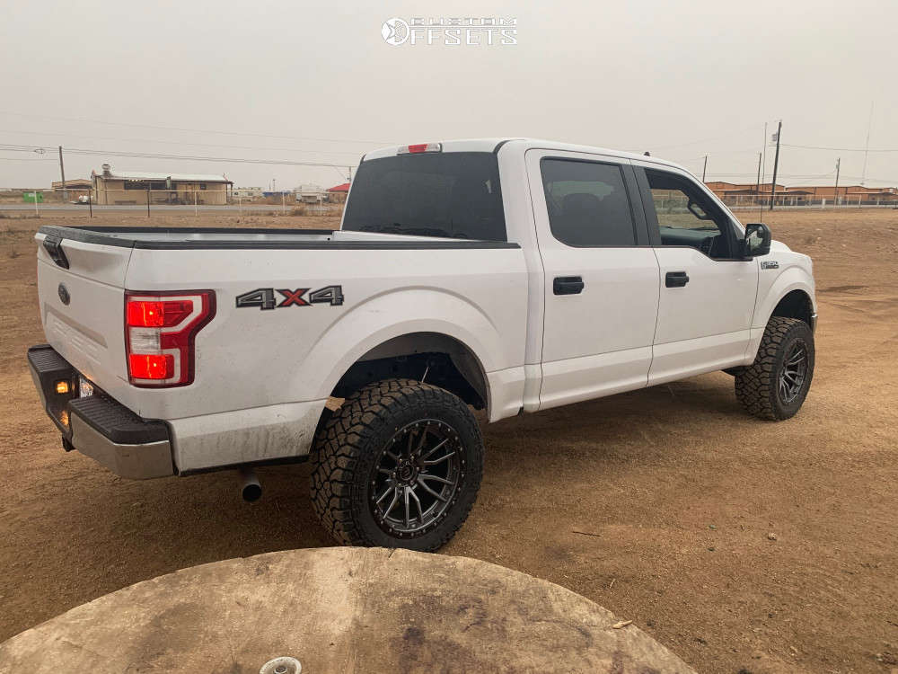 2019 Ford F-150 with 20x10 -18 Fuel Rebel and 33/12.5R20 Kenda Klever R ...