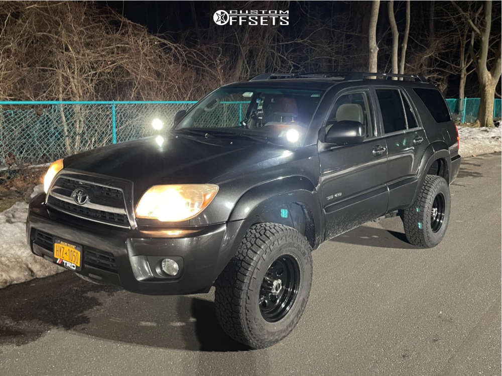 2007 Toyota 4Runner with 16x8 -12 Vision Soft 8 and 32/10.5R16 Falken ...