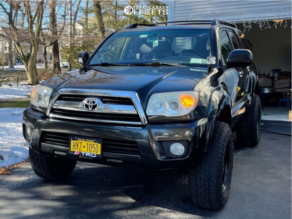 2007 Toyota 4Runner with 16x8 -12 Vision Soft 8 and 32/10.5R16 Falken ...