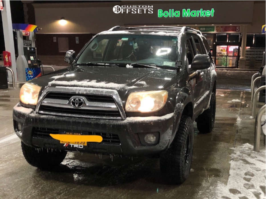2007 Toyota 4Runner with 16x8 -12 Vision Soft 8 and 32/10.5R16 Falken ...