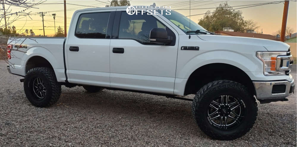 2018 Ford F-150 with 20x10 -18 Moto Metal Mo992 and 35/12.5R20 Nitto ...