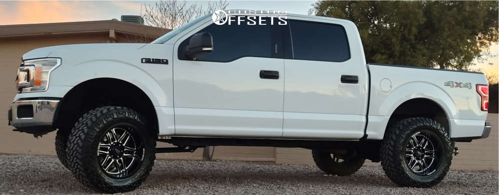 2018 Ford F-150 with 20x10 -18 Moto Metal Mo992 and 35/12.5R20 Nitto ...