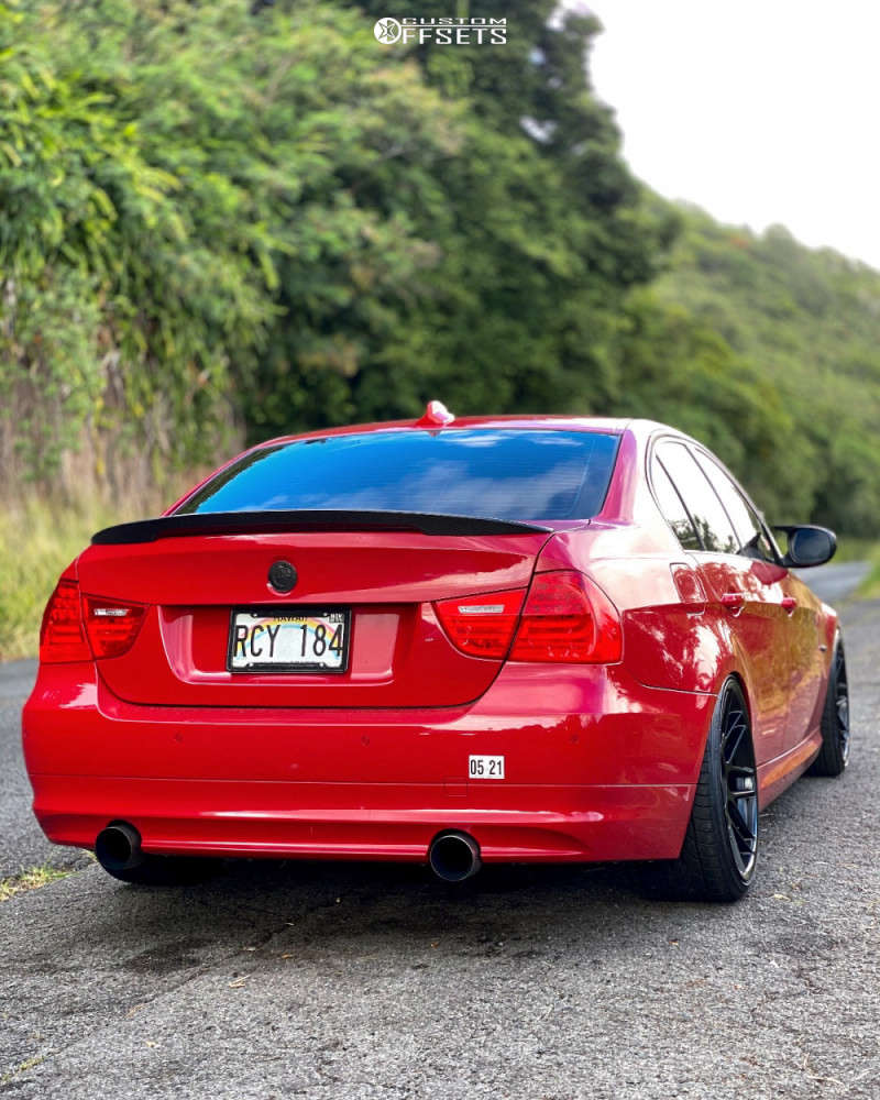 2010 BMW 335i with 19x9 28 Apex Arc-8 and 225/35R19 Ohtsu Fp8000 and ...