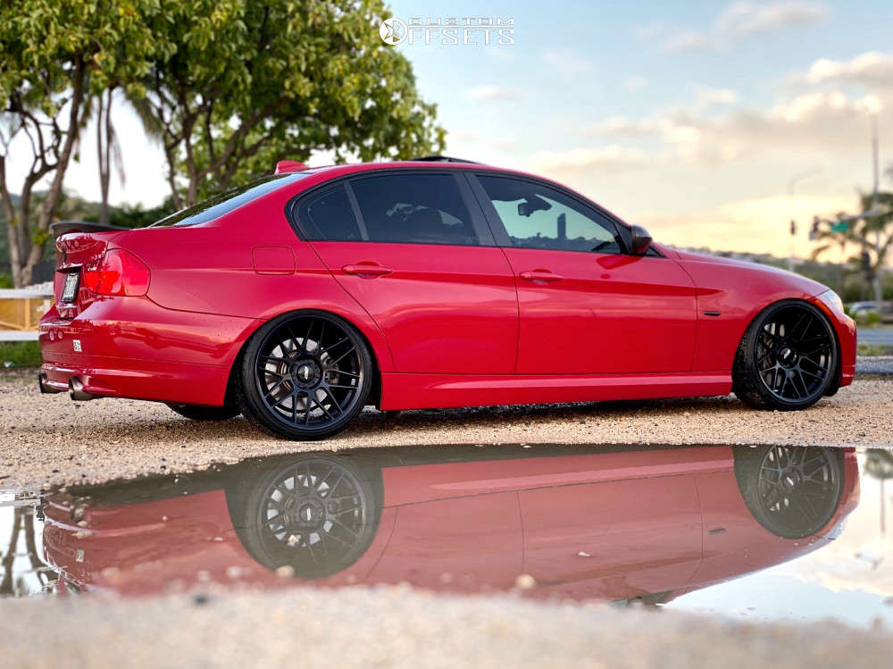 2010 BMW 335i with 19x9 28 Apex Arc-8 and 225/35R19 Ohtsu Fp8000 and ...