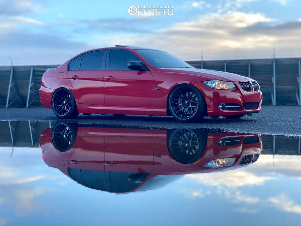 2010 BMW 335i with 19x9 28 Apex Arc-8 and 225/35R19 Ohtsu Fp8000 and ...