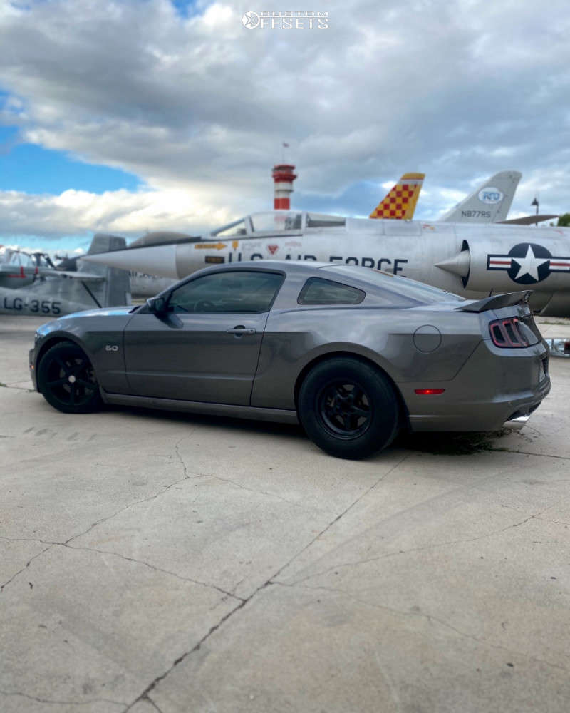 2014 Ford Mustang Wheel Offset Tucked Lowering Springs | 1521330 ...