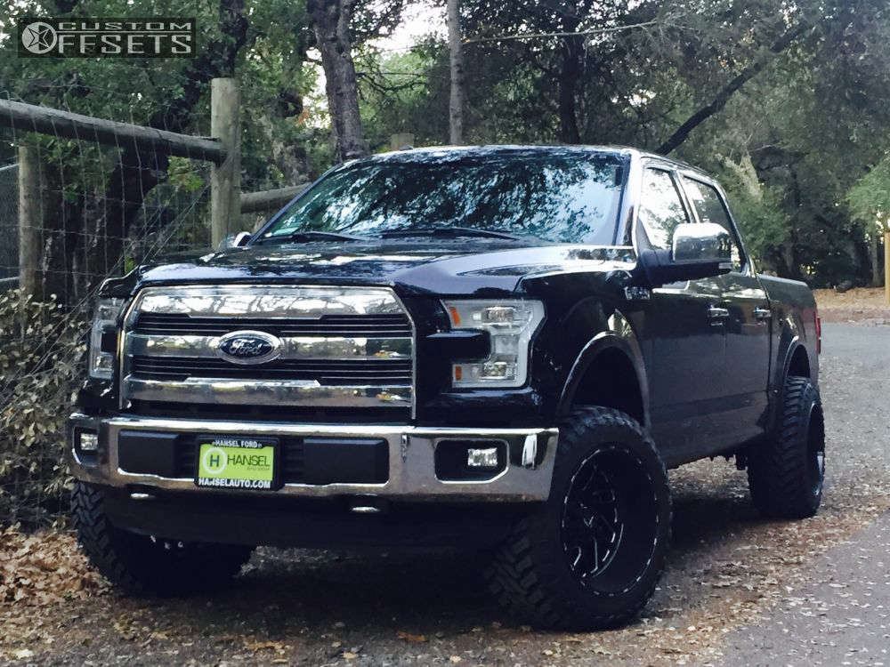 2016 Ford F-150 with 20x12 -43 Fuel Triton and 33/12.5R20 Atturo Trail ...