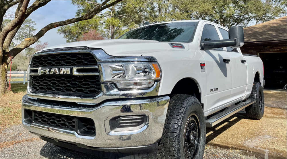 2020 Ram 2500 with 18x9 18 Gear Off-Road Black Hawk and 35/12.5R18 ...