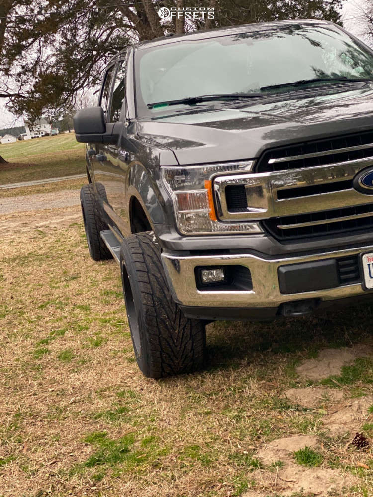 2018 Ford F-150 with 20x12 -51 Vision Rocker and 305/50R20 Toyo Tires ...