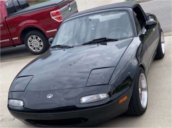 1997 Mazda MX-5 Miata with 15x8 20 MST Mt16 and 205/50R15 Hankook ...