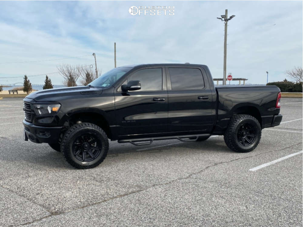 2019 Ram 1500 with 20x10 -18 Fuel Rogue and 35/12.5R20 Kenda Klever R/t ...