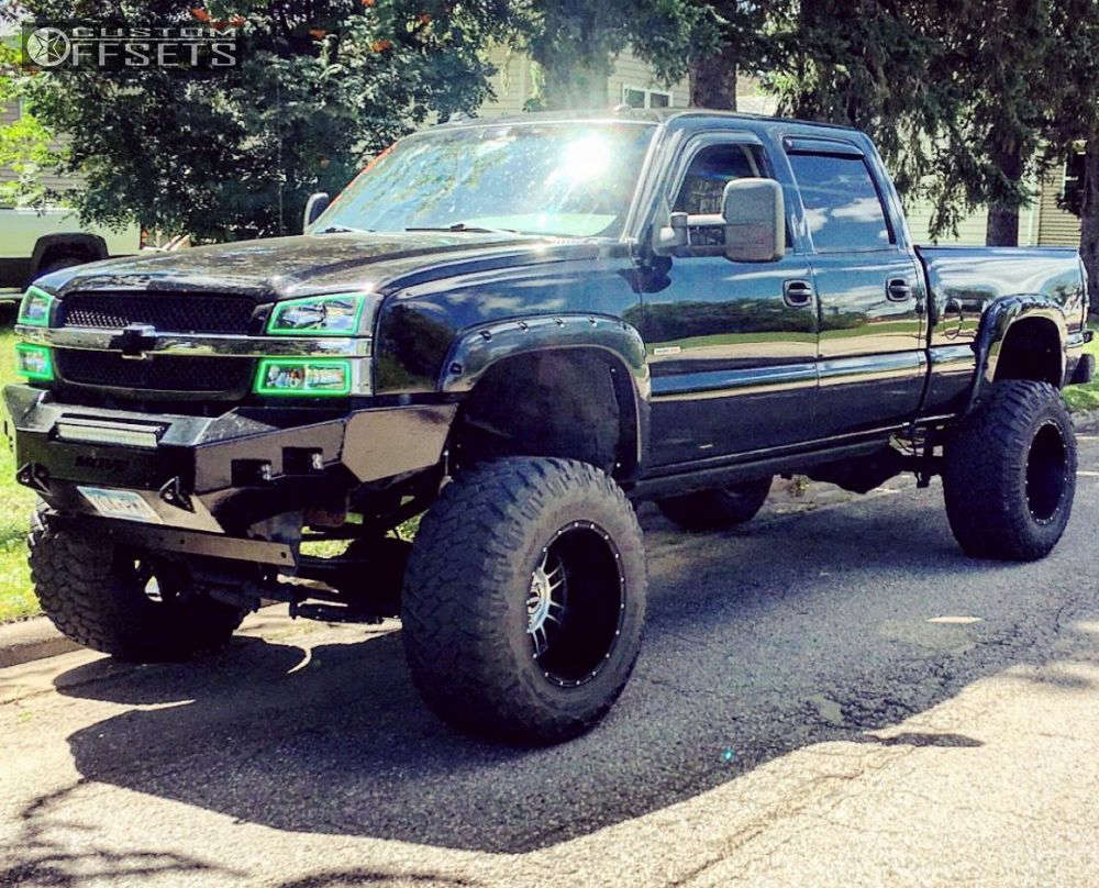 2004 Chevrolet Silverado 2500 HD with 20x14 -76 XD Riot and 38/15.5R20 ...