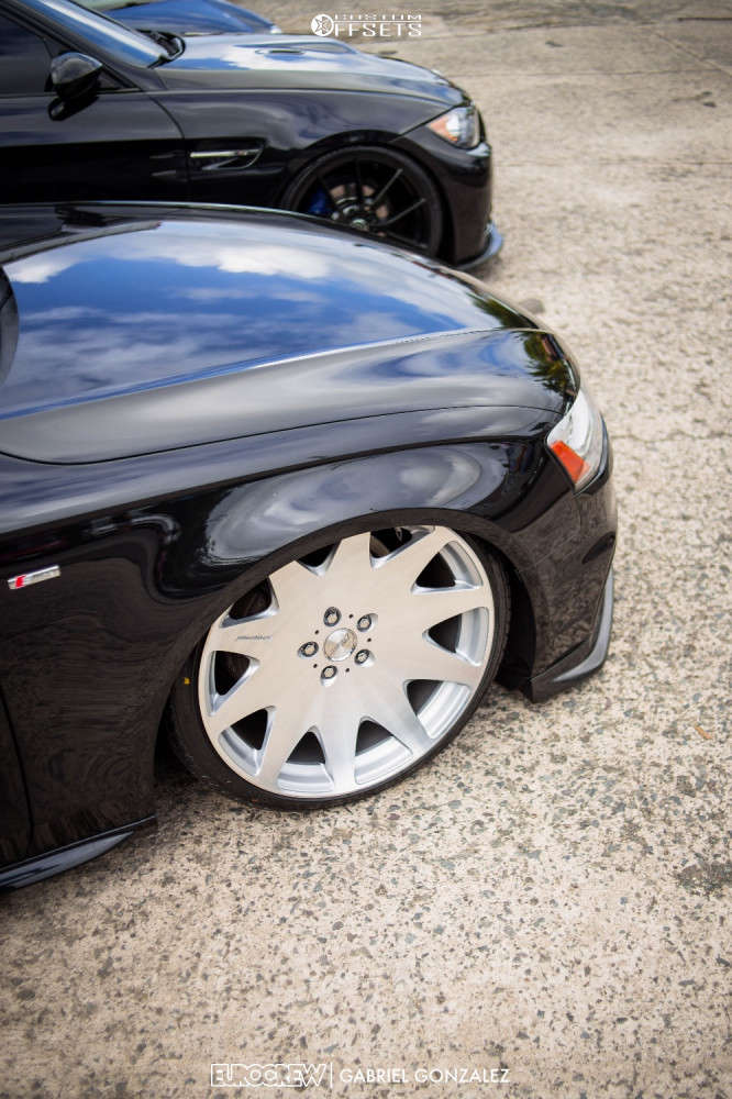 2014 Audi A4 with 20x9.5 35 MRR Hr3 and 235/35R20 Lexani Lx-nine and ...