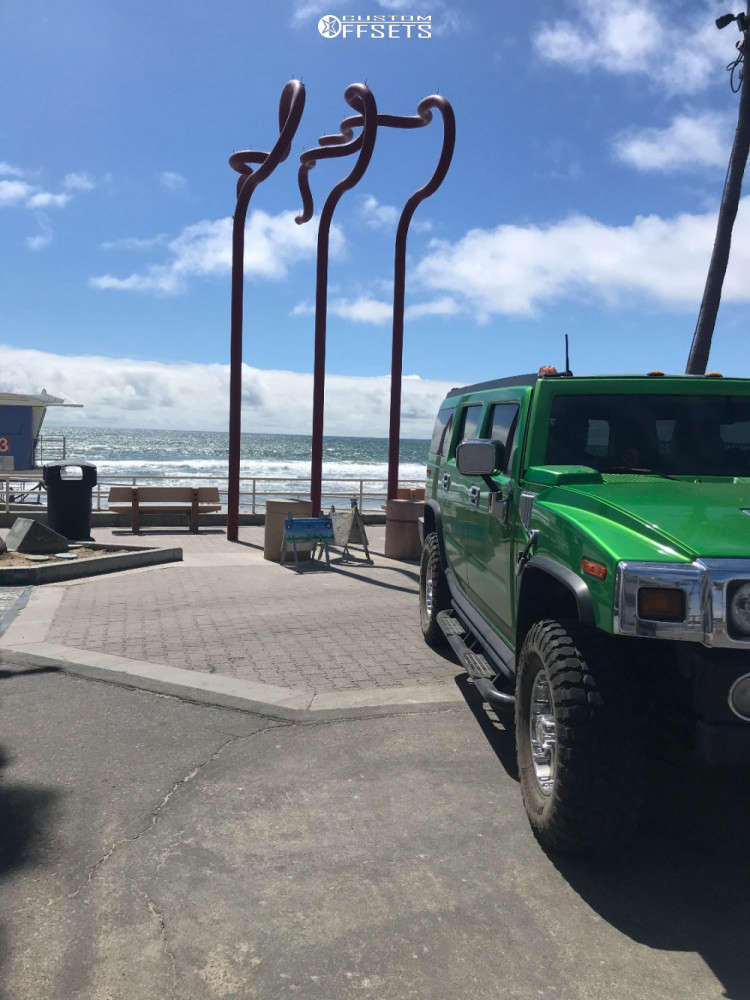 2003 Hummer H2 with 17x9 -4 DETATA Dt-140 Ounce and 35/12.5R17 Ironman ...