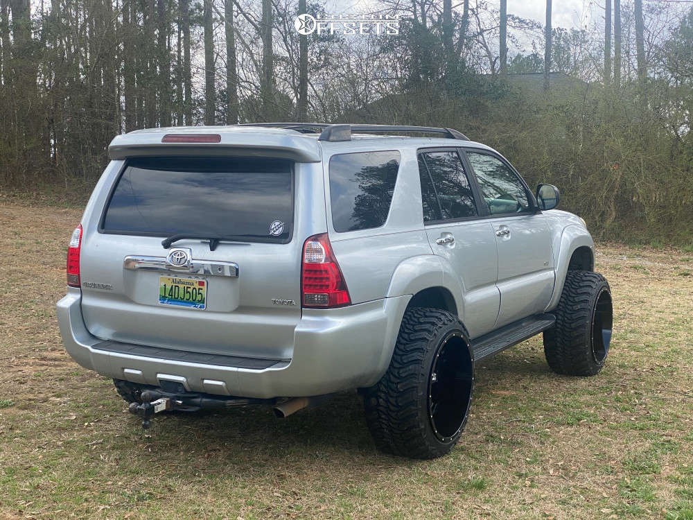 2006 Toyota 4Runner with 22x14 -76.2 Vision Spyder and 33/13.5R22 ...