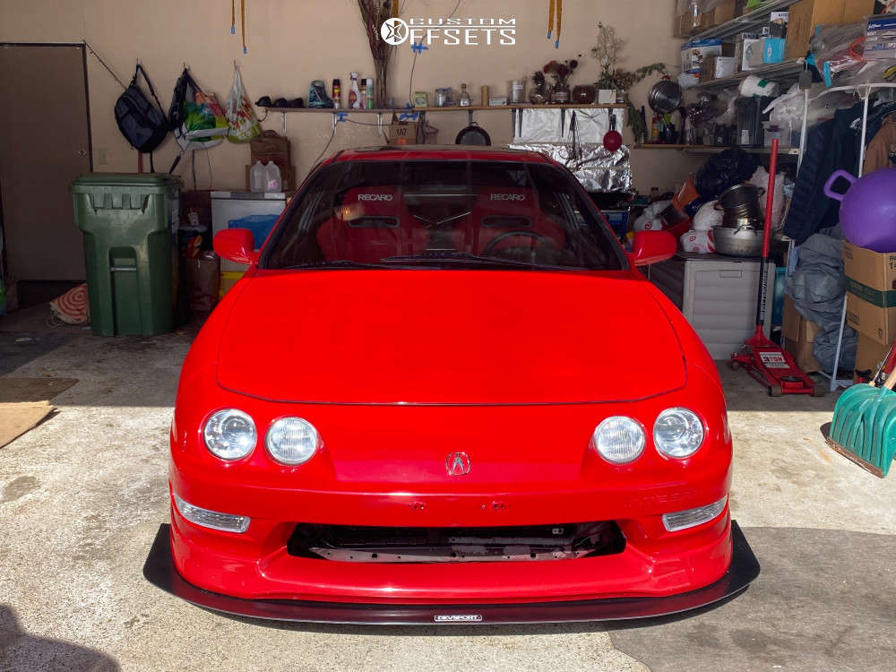 1996 Acura Integra with 15x8 20 Vors Sp1 and 205/50R15 Nitto Neo Gen ...