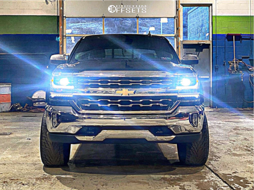 2018 Chevrolet Silverado 1500 with 20x12 -44 Gear Off-Road Big Block ...