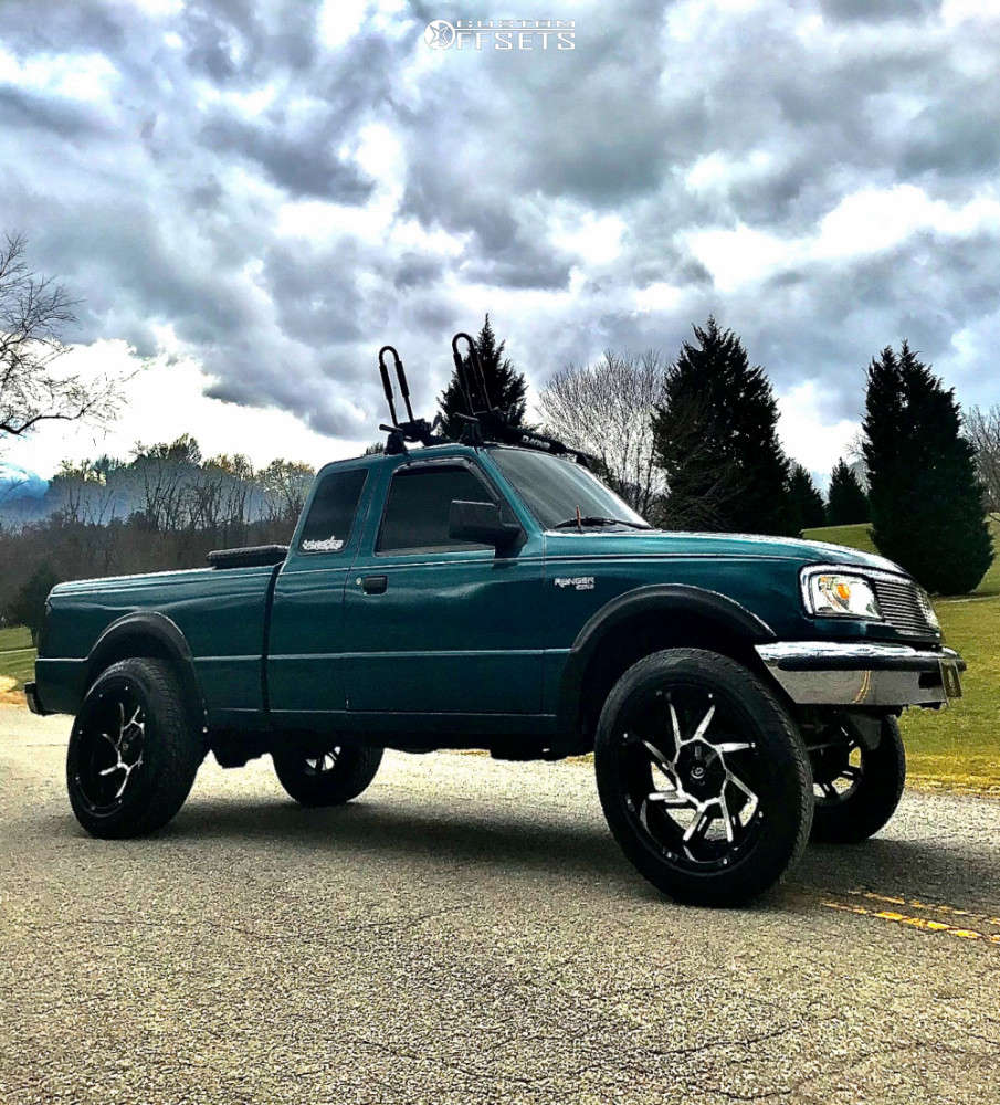 1993 Ford Ranger with 20x12 -51 Vision Prowler and 285/50R20 Toyo Tires ...