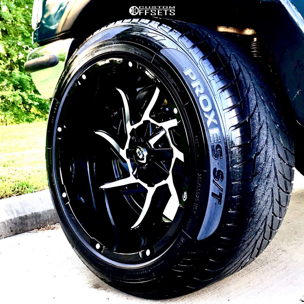 1993 Ford Ranger with 20x12 -51 Vision Prowler and 285/50R20 Toyo Tires ...