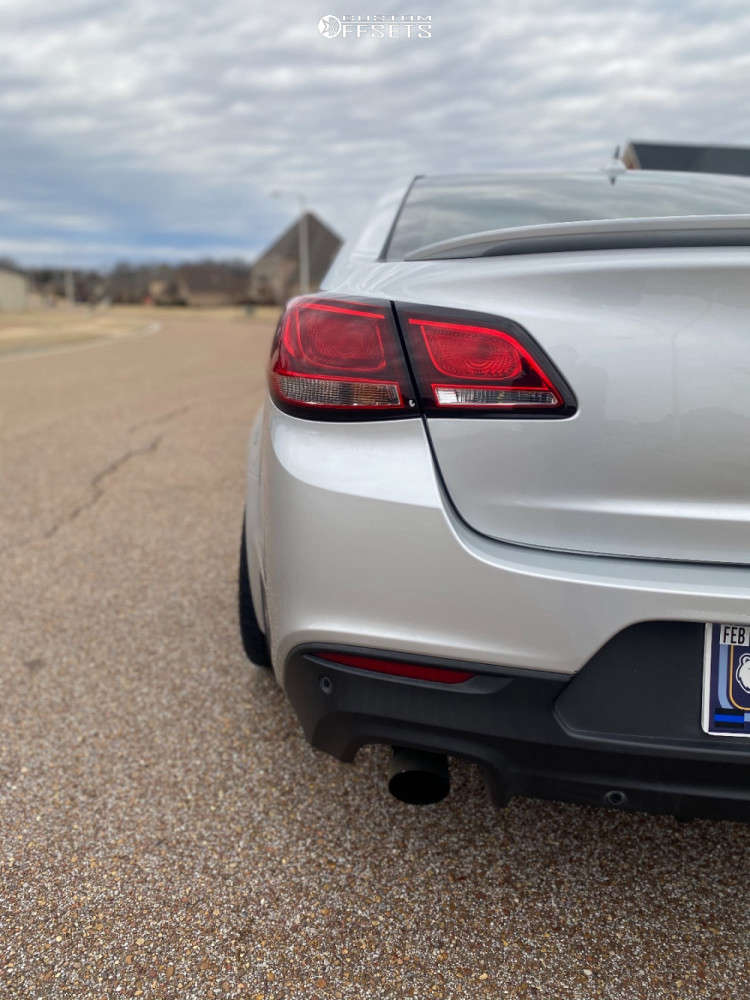 2014 Chevrolet SS with 20x9 35 Forgestar F14 and 255/35R20 Goodyear Eagle Sport All Season Rof ...