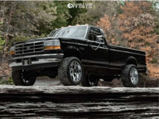 1996 Ford F-250 with 22x12 -44 Gear Off-Road Big Block and 33/12.5R22 ...