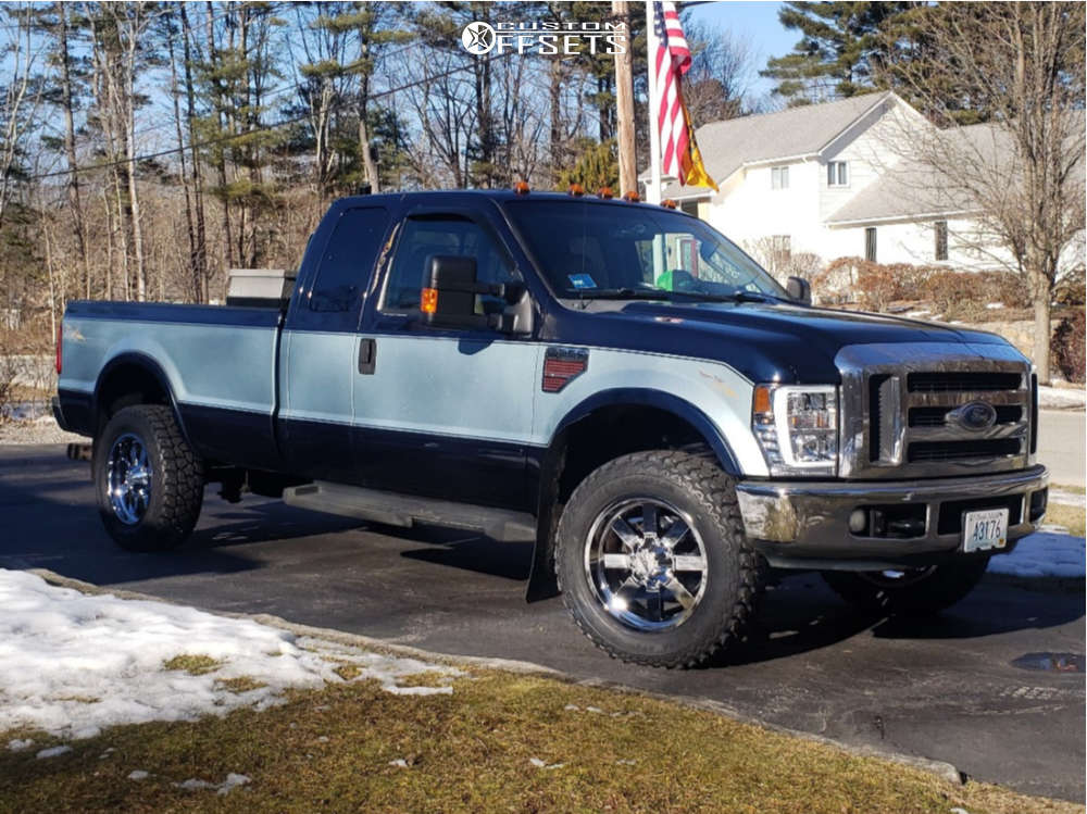 2009 Ford F-350 Super Duty with 20x9 0 Moto Metal Mo962 and 275/65R20 ...