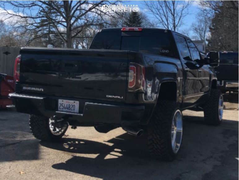 2016 GMC Sierra 1500 with 22x12 -43 Fuel Ignite D721 and 33/12.5R22 ...