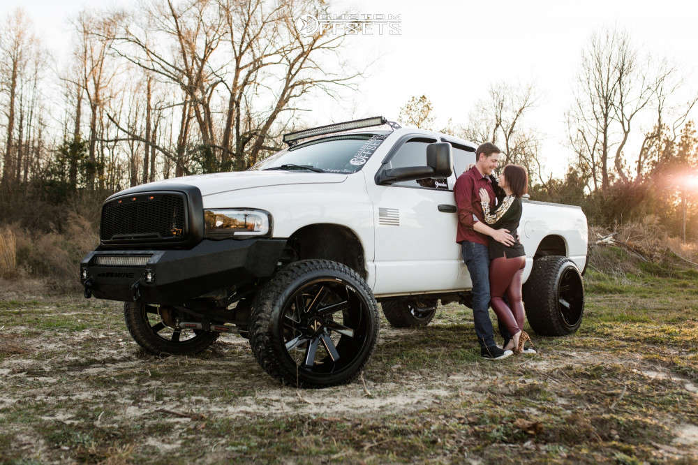 2004 Dodge Ram 2500 with 24x14 -77 ARKON OFF-ROAD Lincoln and 35/12 ...