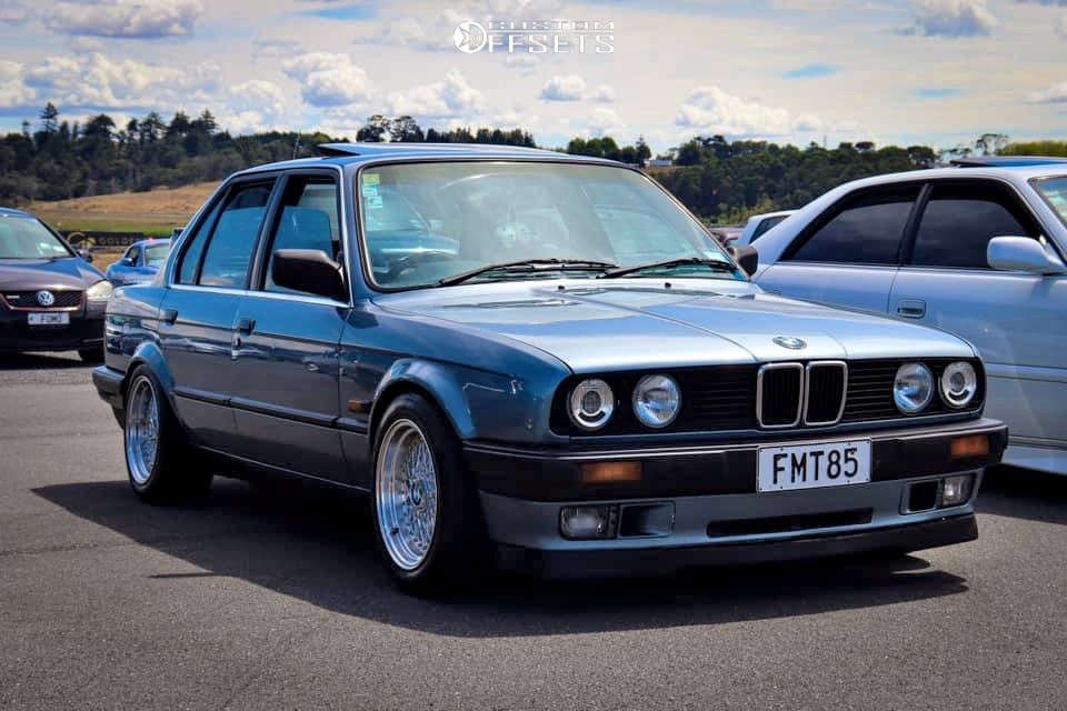 1988 BMW 325i with 15x8 20 BBS Sr and 205/50R15 Nitto Nt01 and ...