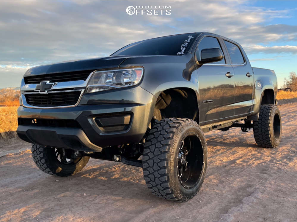 2019 Chevrolet Colorado with 20x12 -44 Karma Offroad K25 and 33/12.5R20 ...