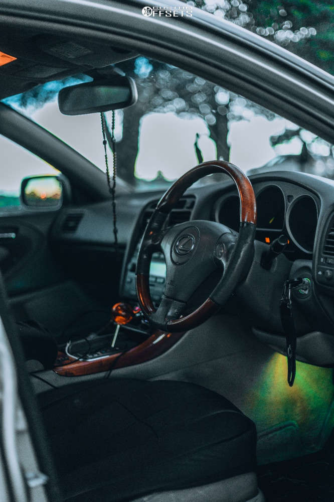 2001 Lexus GS300 with 18x8.5 20 Work Meister S2R and 235/40R18 ...