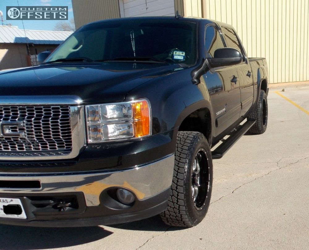 2012 GMC Sierra 1500 with 20x9 0 BMF Novakane and 275/60R20 Nitto Terra ...