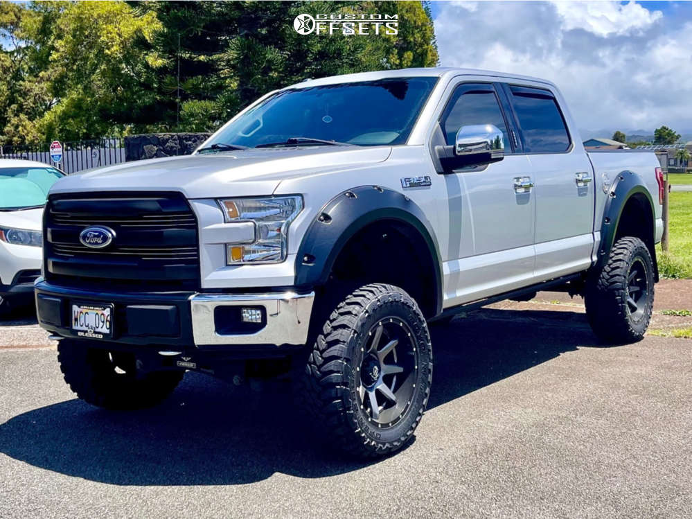 2015 Ford F-150 with 20x10 -19 Fuel Rampage and 35/12.5R20 Toyo Tires ...