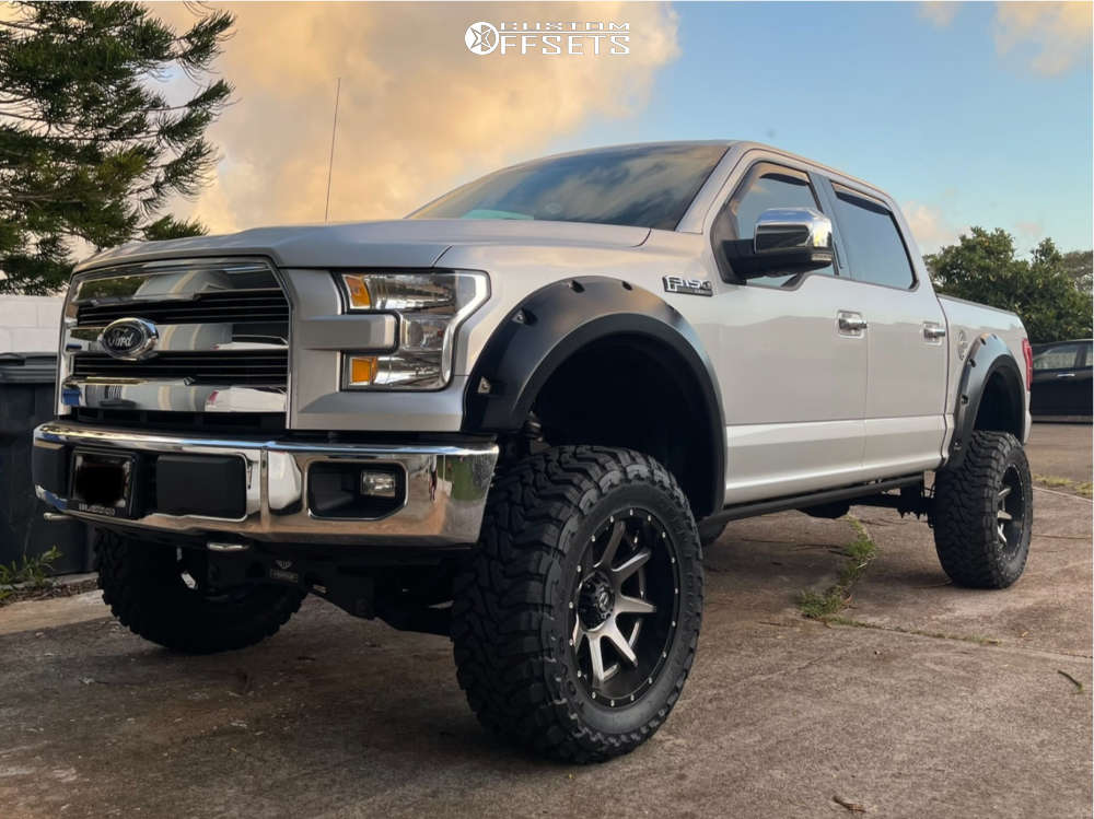 2015 Ford F-150 with 20x10 -19 Fuel Rampage and 35/12.5R20 Toyo Tires ...