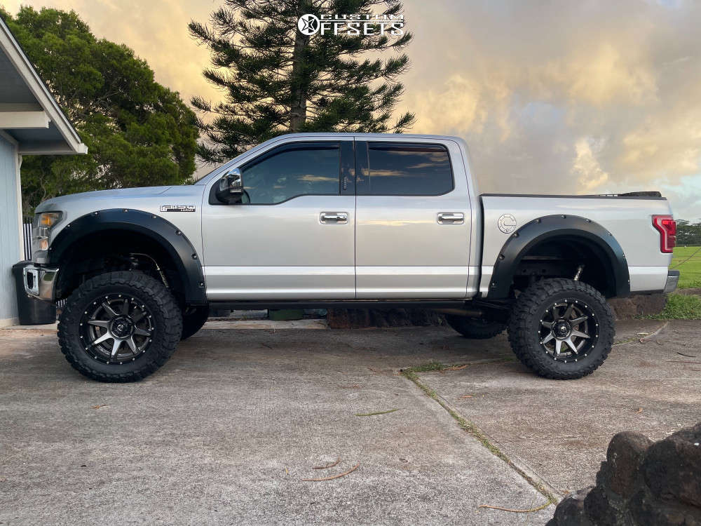 2015 Ford F-150 with 20x10 -19 Fuel Rampage and 35/12.5R20 Toyo Tires ...