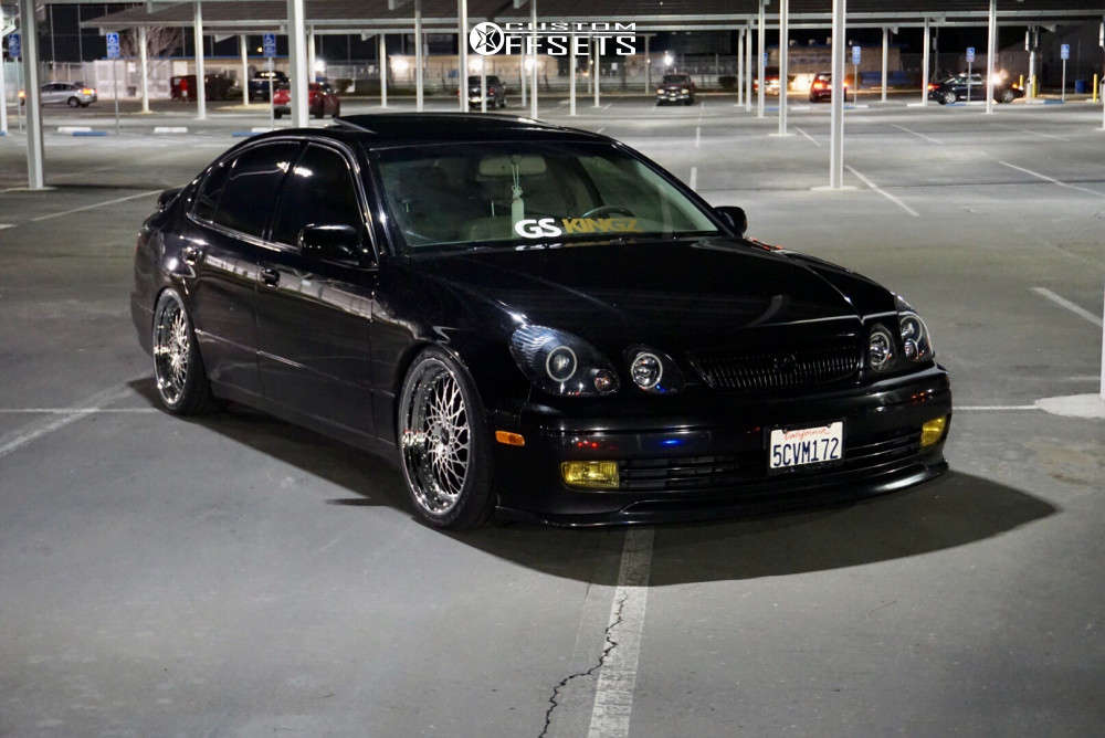 2000 Lexus GS400 with 19x8.5 15 Vertini Hellfire and 235/35R19 ...