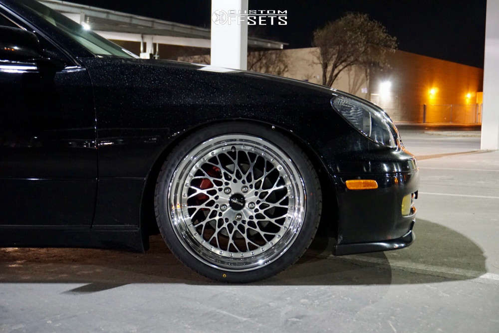 2000 Lexus GS400 with 19x8.5 15 Vertini Hellfire and 235/35R19 ...
