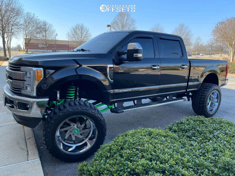 2019 Ford F-250 Super Duty with 22x12 -44 Xtreme Force XF6 and 40/14 ...