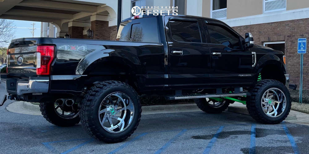2019 Ford F-250 Super Duty with 22x12 -44 Xtreme Force XF6 and 40/14 ...